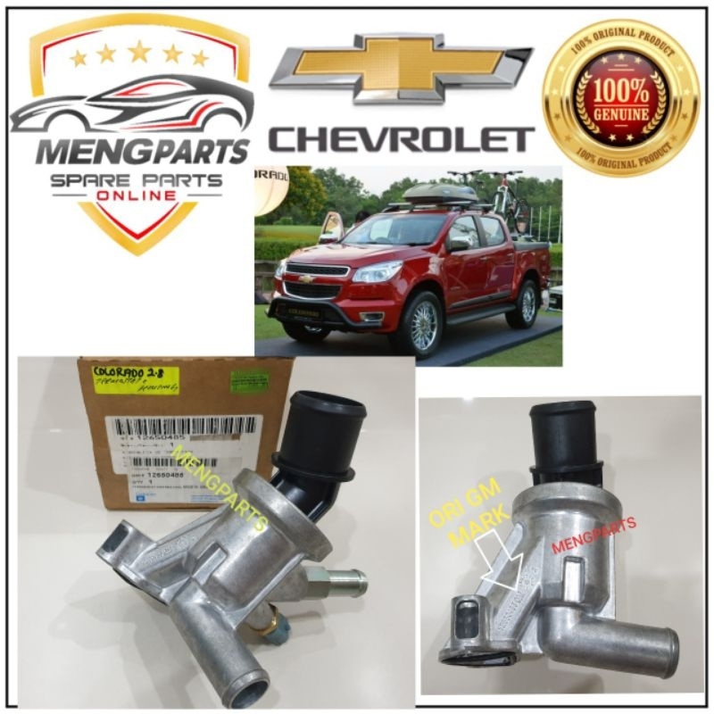 ORIGINAL CHEVROLET COLORADO 2.5 & 2.8 THERMOSTAT HOUSING WITH ...