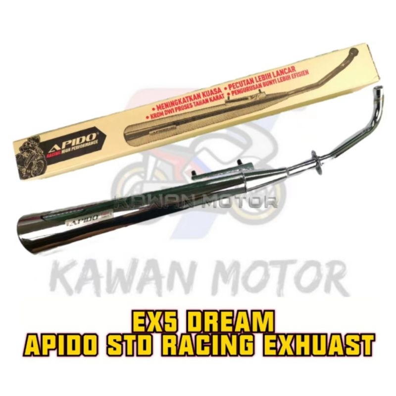 Ex5 / Dream - Exhaust Standard Racing / Muffler Assy - APIDO RACING ...