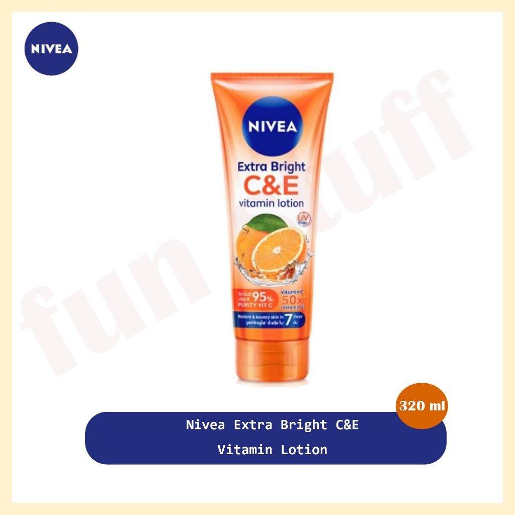 NIVEA Body Extra Bright C&E Vitamin Lotion (320ml) | Shopee Malaysia