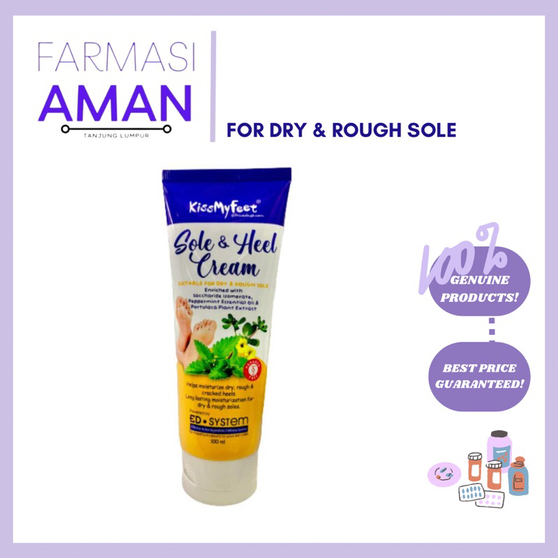 Kiss My Feet Sole & Heel Cream 100ml | Shopee Malaysia