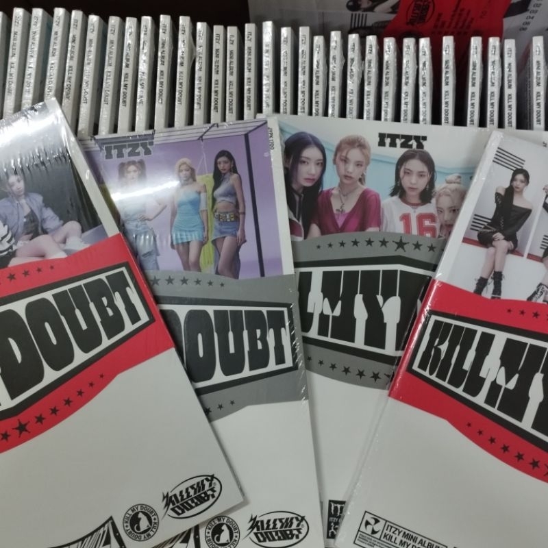 [ITZY] Kill My Doubt Standard Version Sealed Album Readystock | Shopee ...