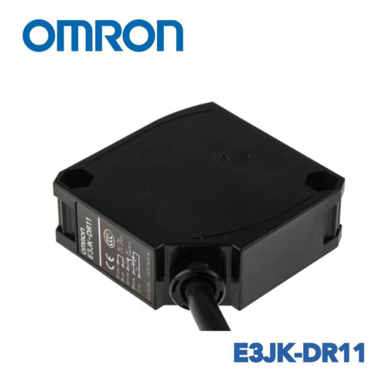 Omron E3JK-DR11 E3JK-DR11-C E3JK-DR12 E3JK-DR12-C Power Supply Photoelectric Sensor 2M Cable ...