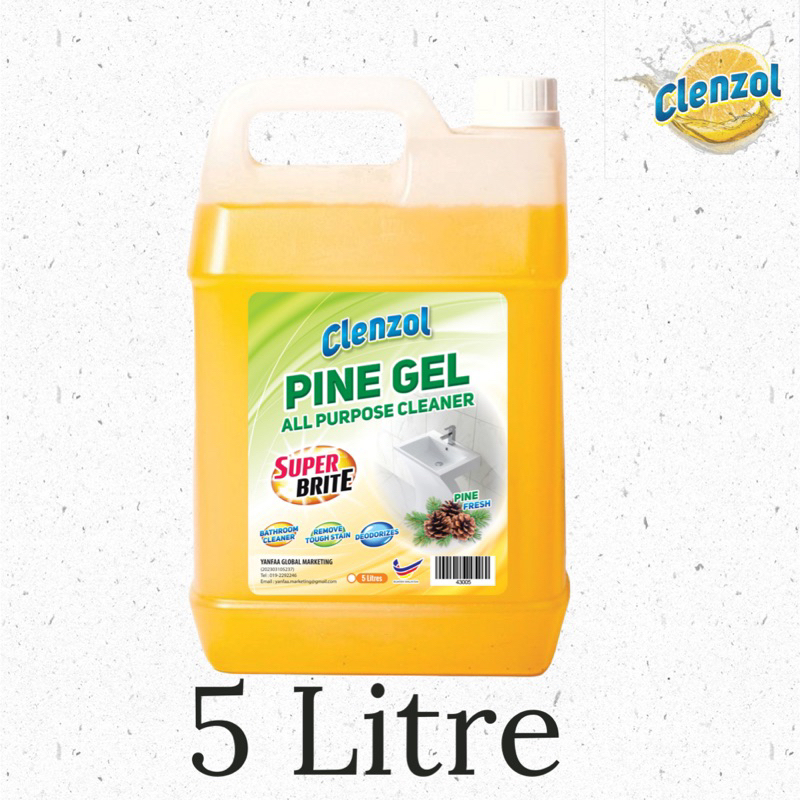 Pine Disinfectant 5L (Gel) / HOSPITAL GRADE / FOR ANTI-BACTERIAL ...
