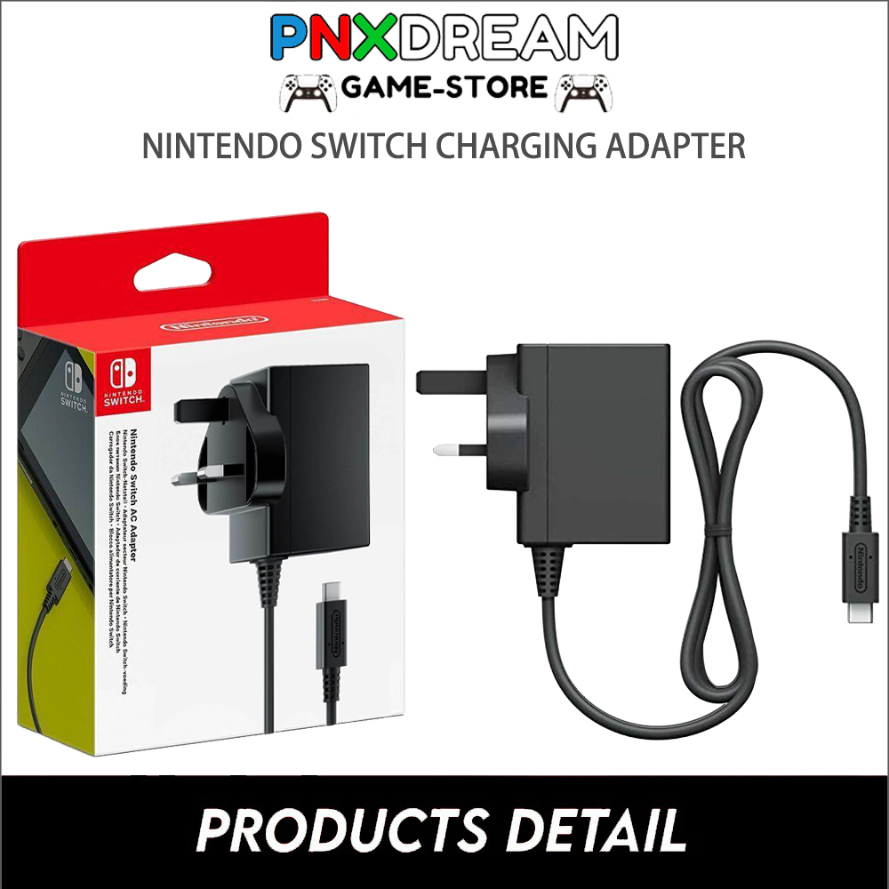 🇲🇾 Nintendo Switch Oled LITE (3Pin) AC Adapter Original Type-C Fast ...