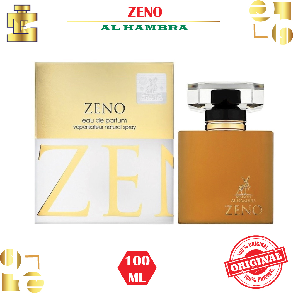 MAISON ALHAMBRA ZENO PERFUME FOR MEN & WOMEN 100 ML EDP SPRAY ORIGINAL ...