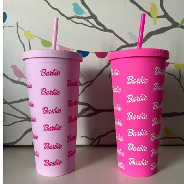 REKA Barbie Tumbler Water Bottle Doll Botol Air Typo Heat Resistance ...