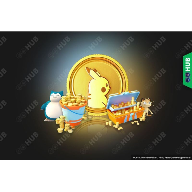 Pokemon Go Gold Coin | Shopee Malaysia