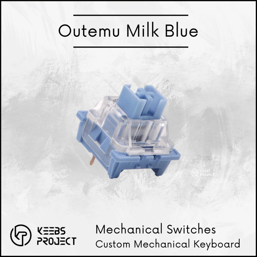 [READY STOCK] Outemu Milk Blue Series Clicky Switches Switch for ...