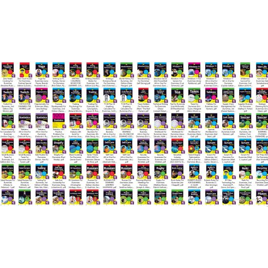 2022/2023 For Dummies - Collection [355+ EBooks] | Shopee Malaysia
