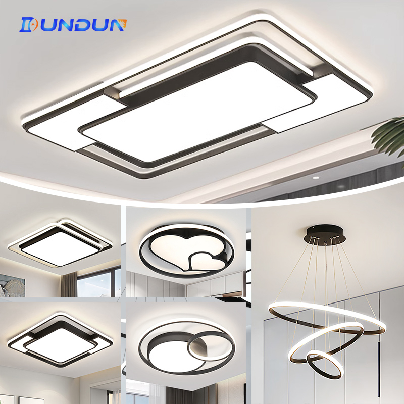 DUNDUN LED Ceiling Light Modern Chandelier Lights for Decor Living Room ...