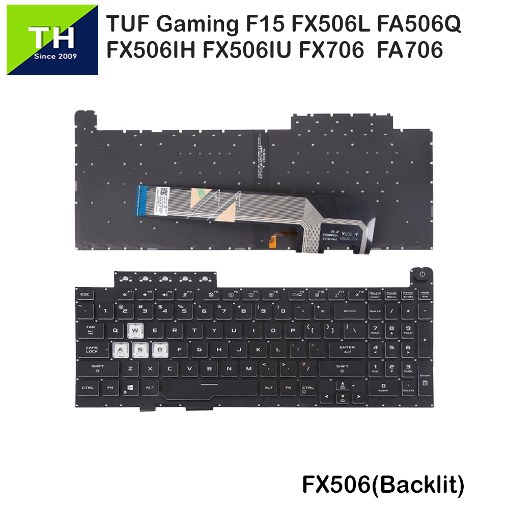 Asus TUF Gaming F15 FA506 FA506Q FX706 FA706 FX506 Backlit Laptop Replacement Keyboard | Shopee ...