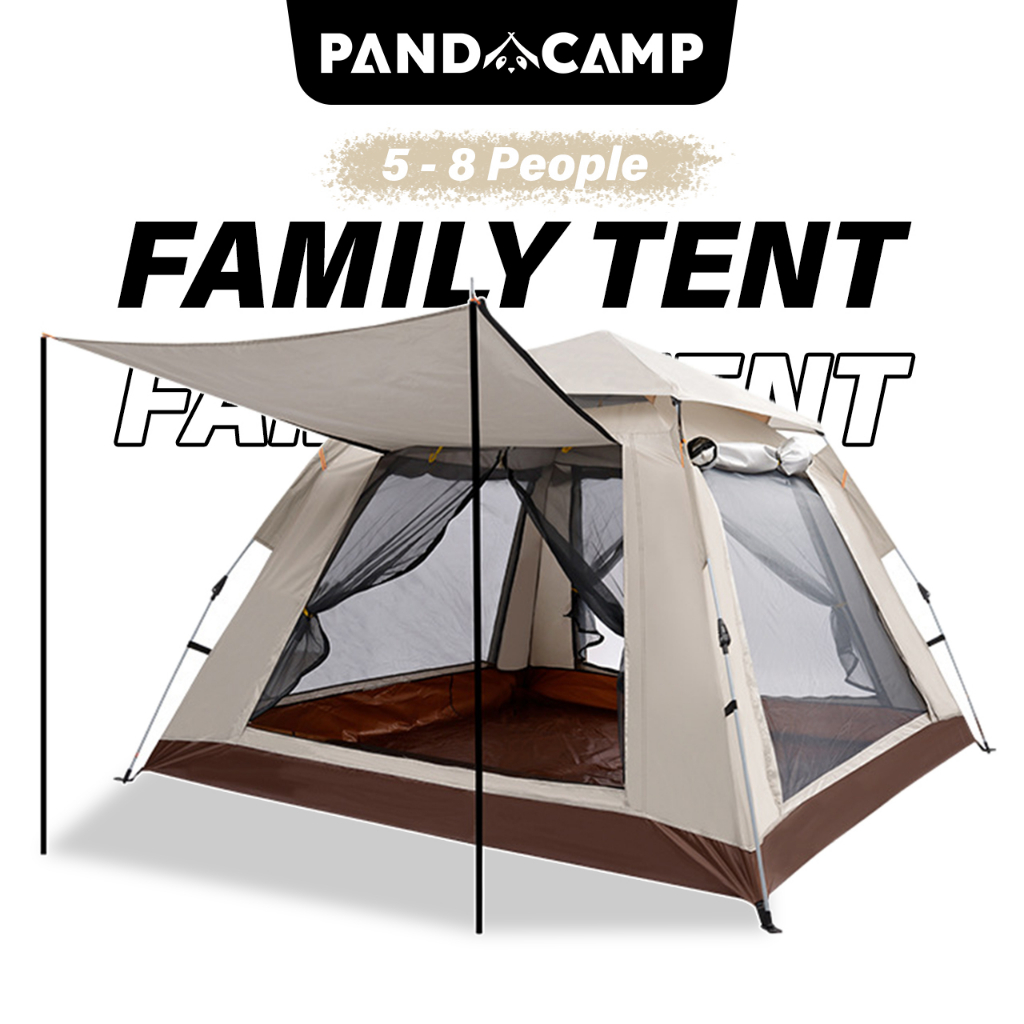 PANDACAMP Khemah Camping Waterproof Camping Tent Waterproof Kemah Camping Waterproof Khemah ...