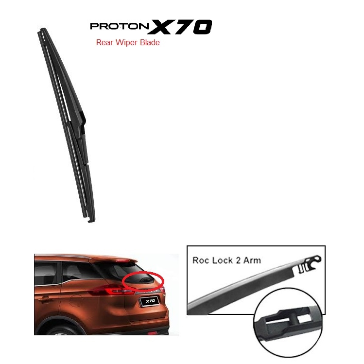 PROTON-X70 REAR WIPER BLADE 12'' | Shopee Malaysia
