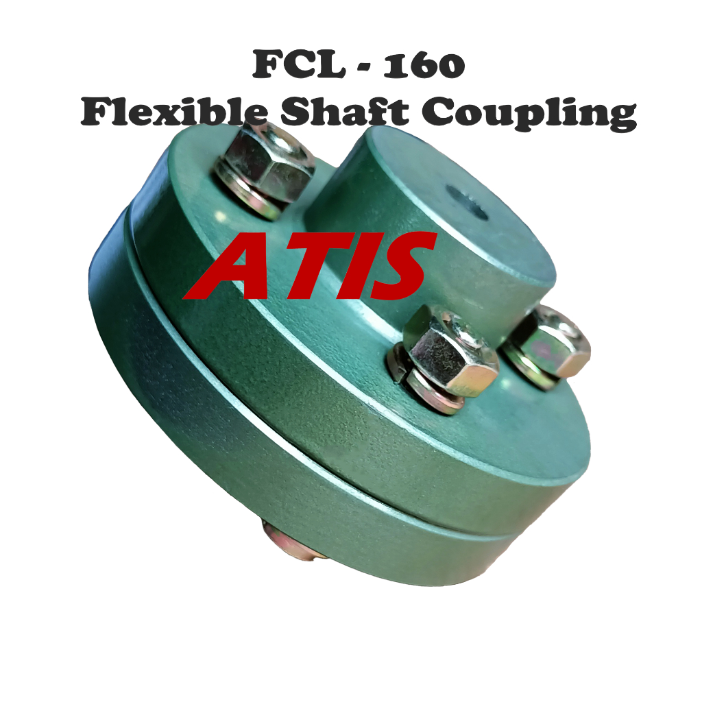 FCL-160 Flexible Shaft Pin & Bush Coupling for Compressors, Conveyors ...