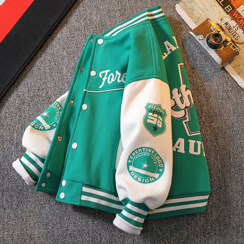 4y-12y ｜Kids Baseball Style Jacket for boy | Shopee Malaysia