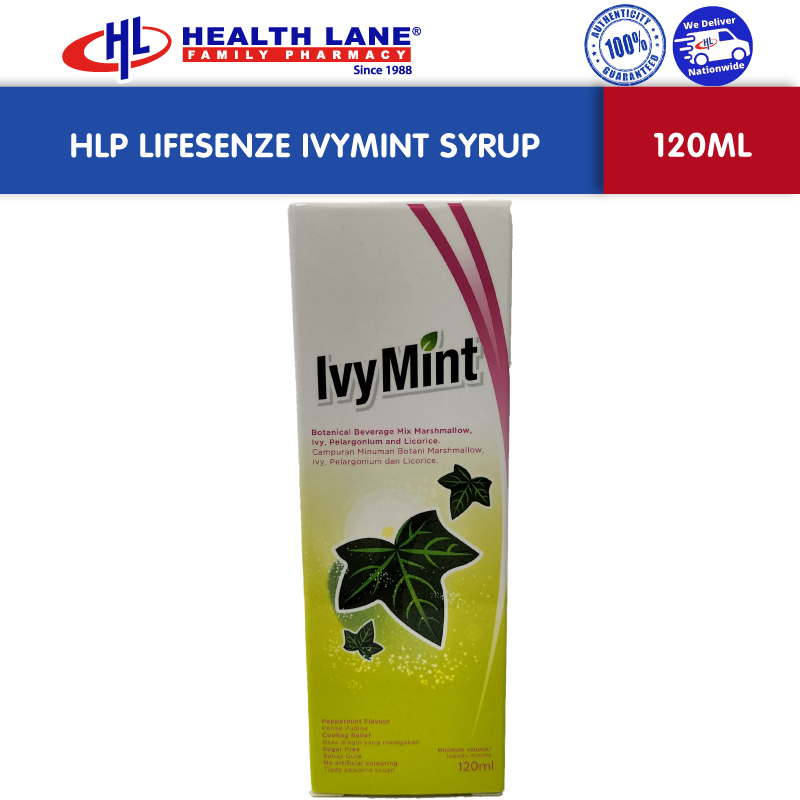 HLP Lifesenze Ivy Mint Syrup (120ml) | Shopee Malaysia