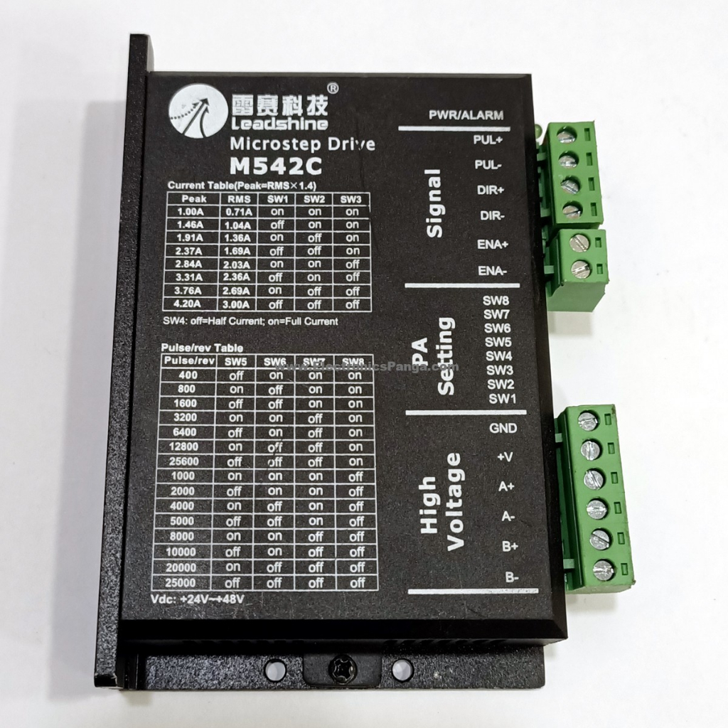 M542C-G Microstep Drive 1-4.2A, 24-48 VDC | Shopee Malaysia