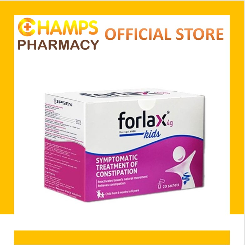 Forlax 4g (Kids) Powder - 20's [EXP 10/25] | Shopee Malaysia