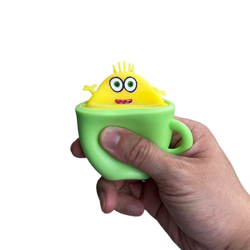 Pokemon Pikachu Squishy - Squeeze to Pop Out From Cup - Prank Your ...