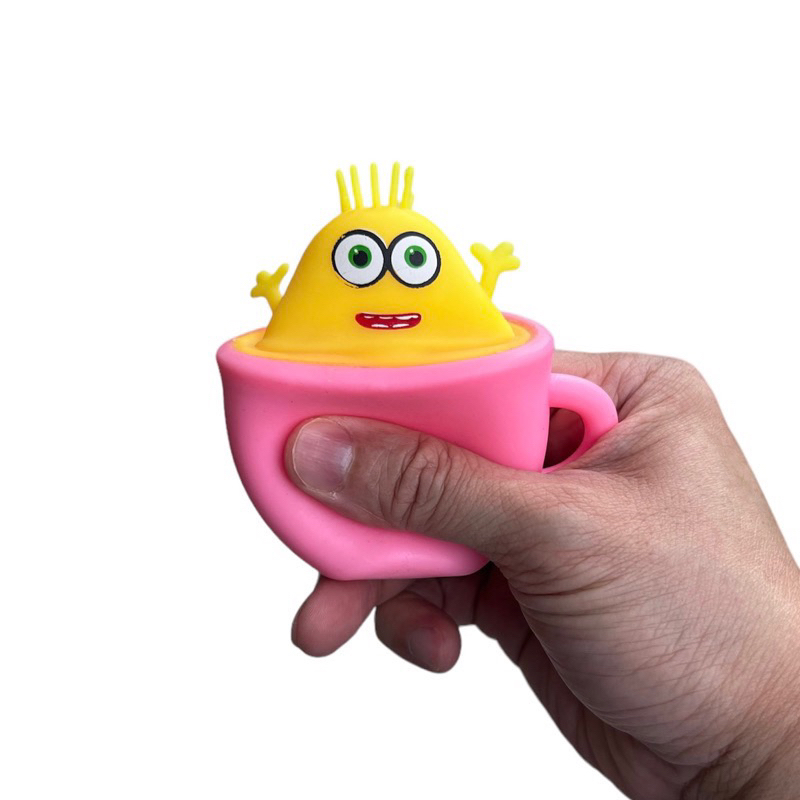Pokemon Pikachu Squishy - Squeeze to Pop Out From Cup - Prank Your ...