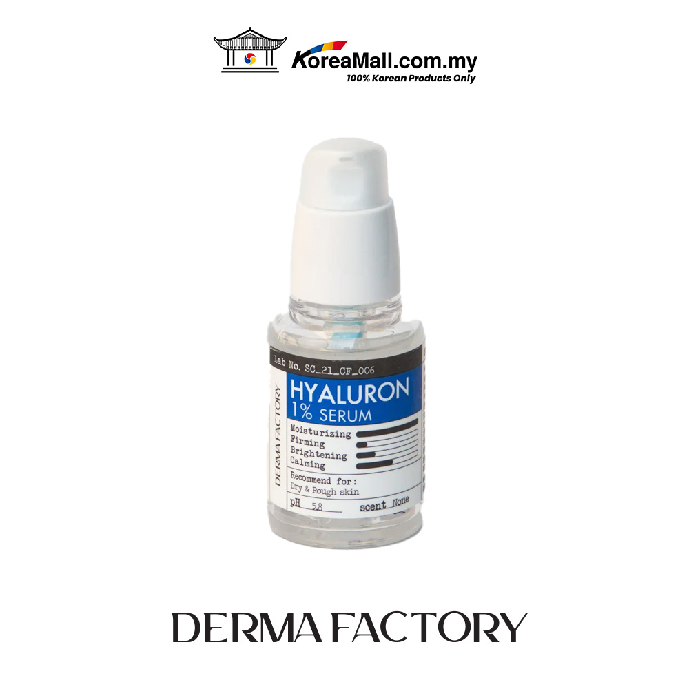 DERMA FACTORY Hyaluron 1% Serum 30ml | Shopee Malaysia