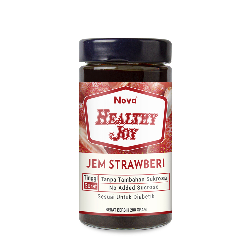 * Diabetic Friendly * Nova Healthy Joy Jam ( Roselle / Blackcurrant / Mix Fruit / Pineapple ...