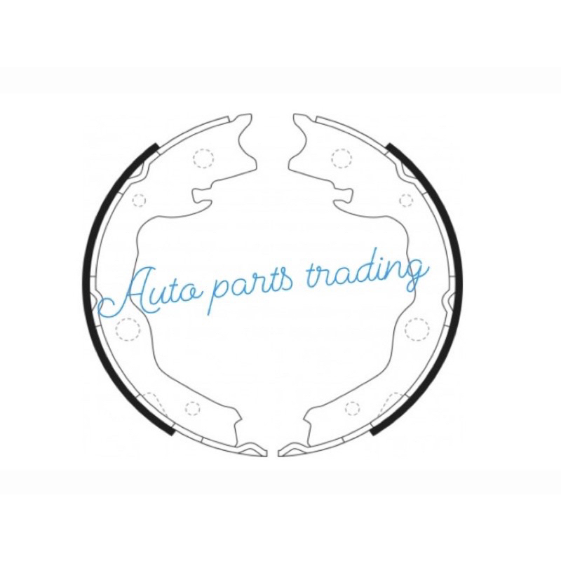 TOYOTA HARRIER ZSU60, RAV4 ACA36 ACA38 REAR PARKING HAND BRAKE SHOE ...