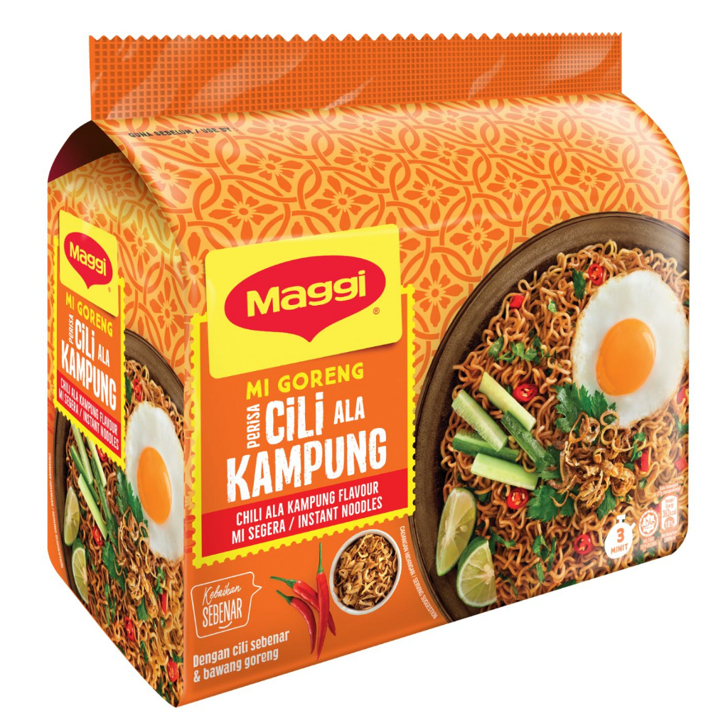 MAGGI Mi Goreng Cili ala Kampung (77g x 5pcs) | Shopee Malaysia