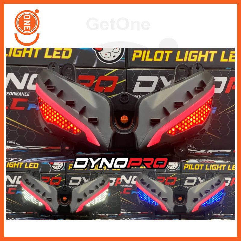 DYNO PRO PILOT LIGHT YAMAHA LC135 V8 FI MATA GABAN LED PILOT LIGHT BAR ...