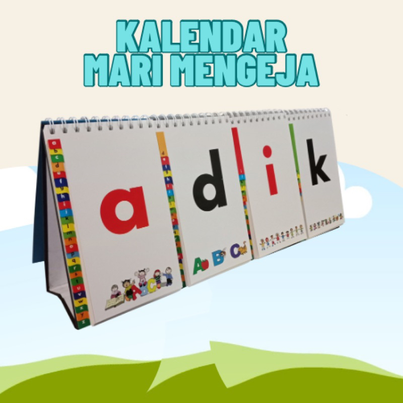Mari Mengeja - Glossy (Kalendar Alat Bantu Mengajar) | Shopee Malaysia