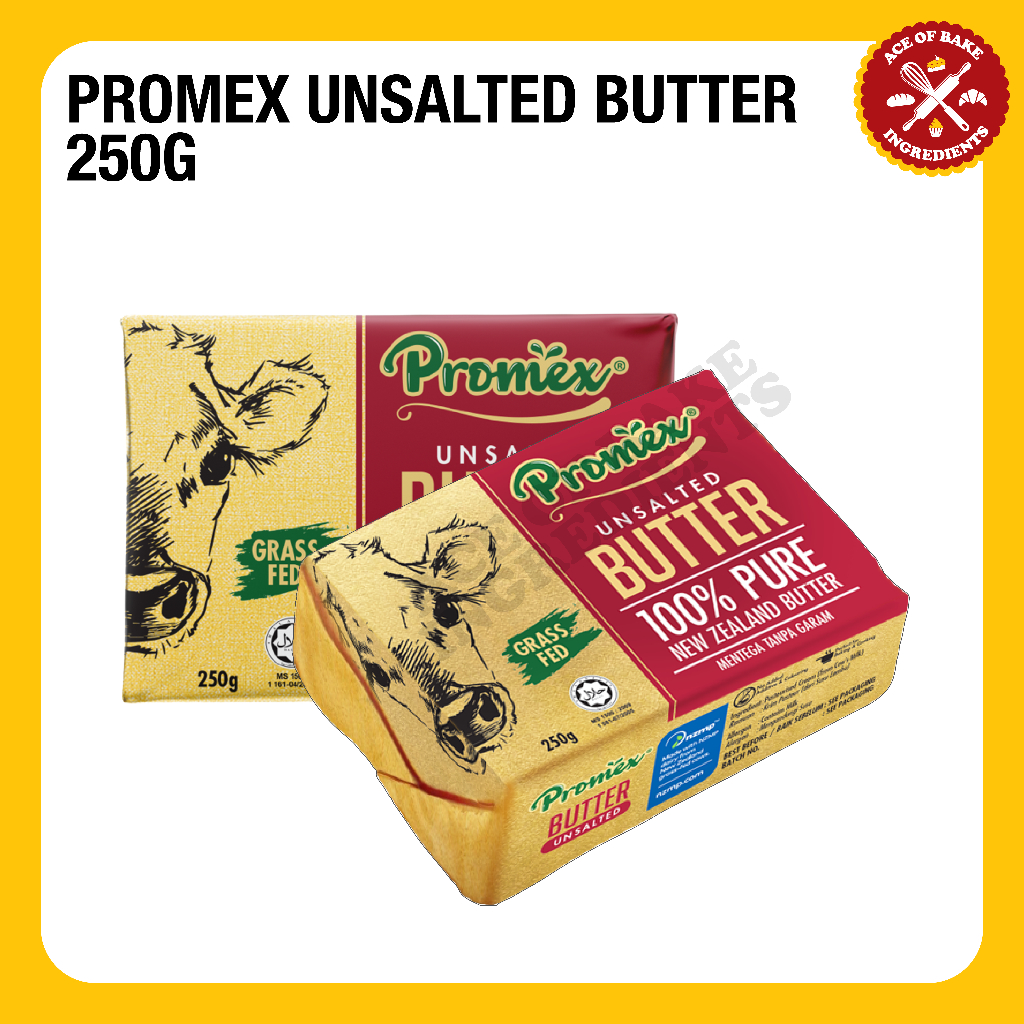 Promex® Salted Butter / Unsalted Butter / Cook & Bake Mélange 250g ...