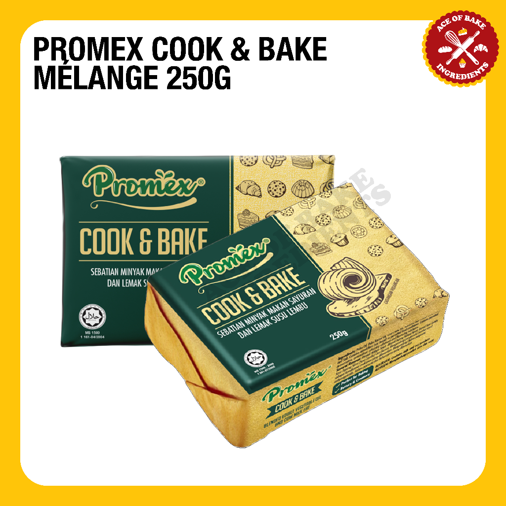 Promex® Salted Butter / Unsalted Butter / Cook & Bake Mélange 250g ...