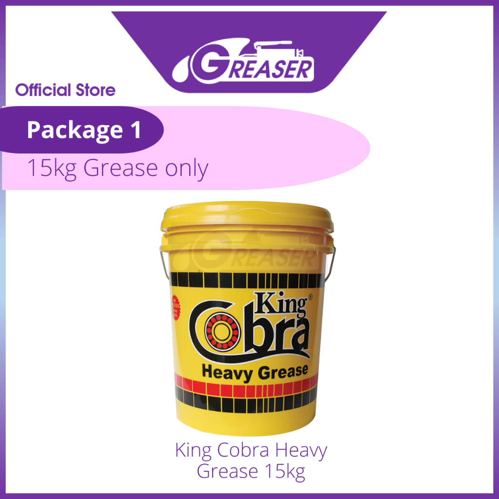 Greaser King Cobra Heavy Grease / Multipurpose Grease - 15kg | Shopee Malaysia