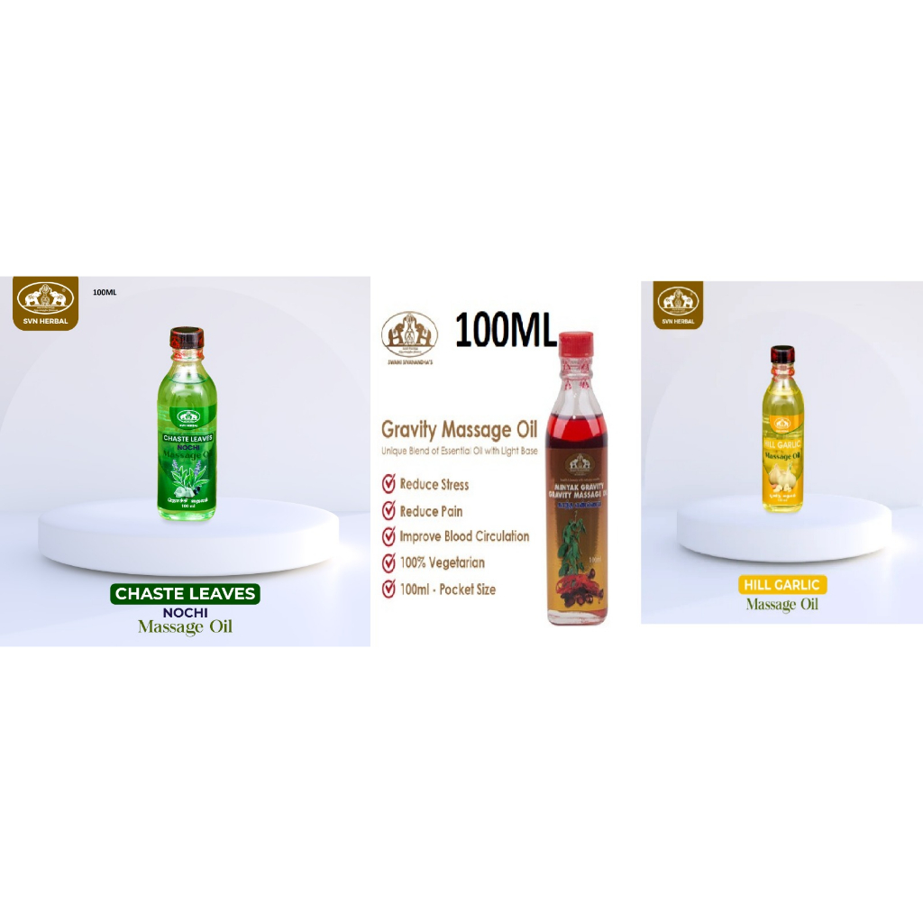 SVN HERBAL IMPROVE BLOOD CIRCULATION MASSAGE OIL NOCHI,HILL GARLIC ...