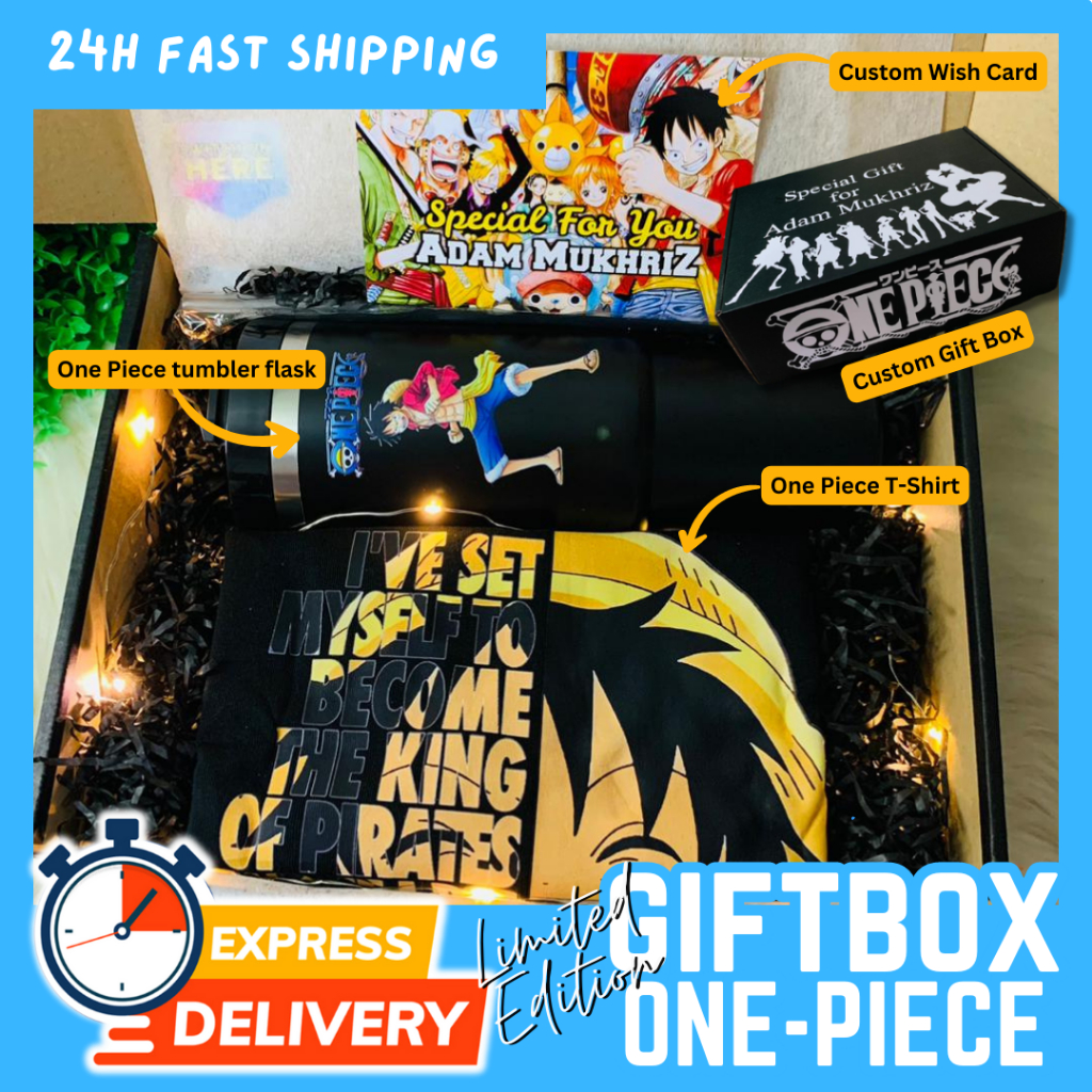 [ Limited Edition Gift Box] One-piece Luffy Special Edition Mug Flask ...