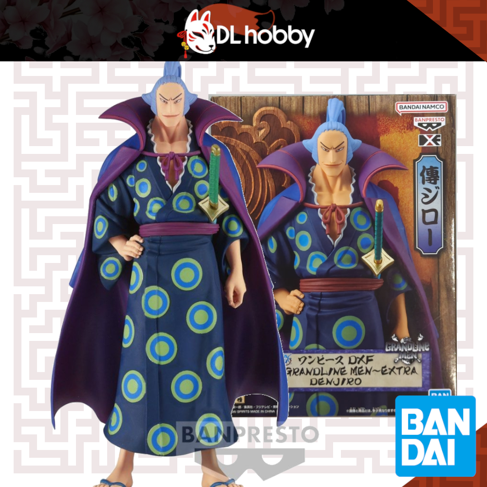 One Piece Denjiro Wano Kuni DXF Official Banpresto DXF Figure | Shopee ...