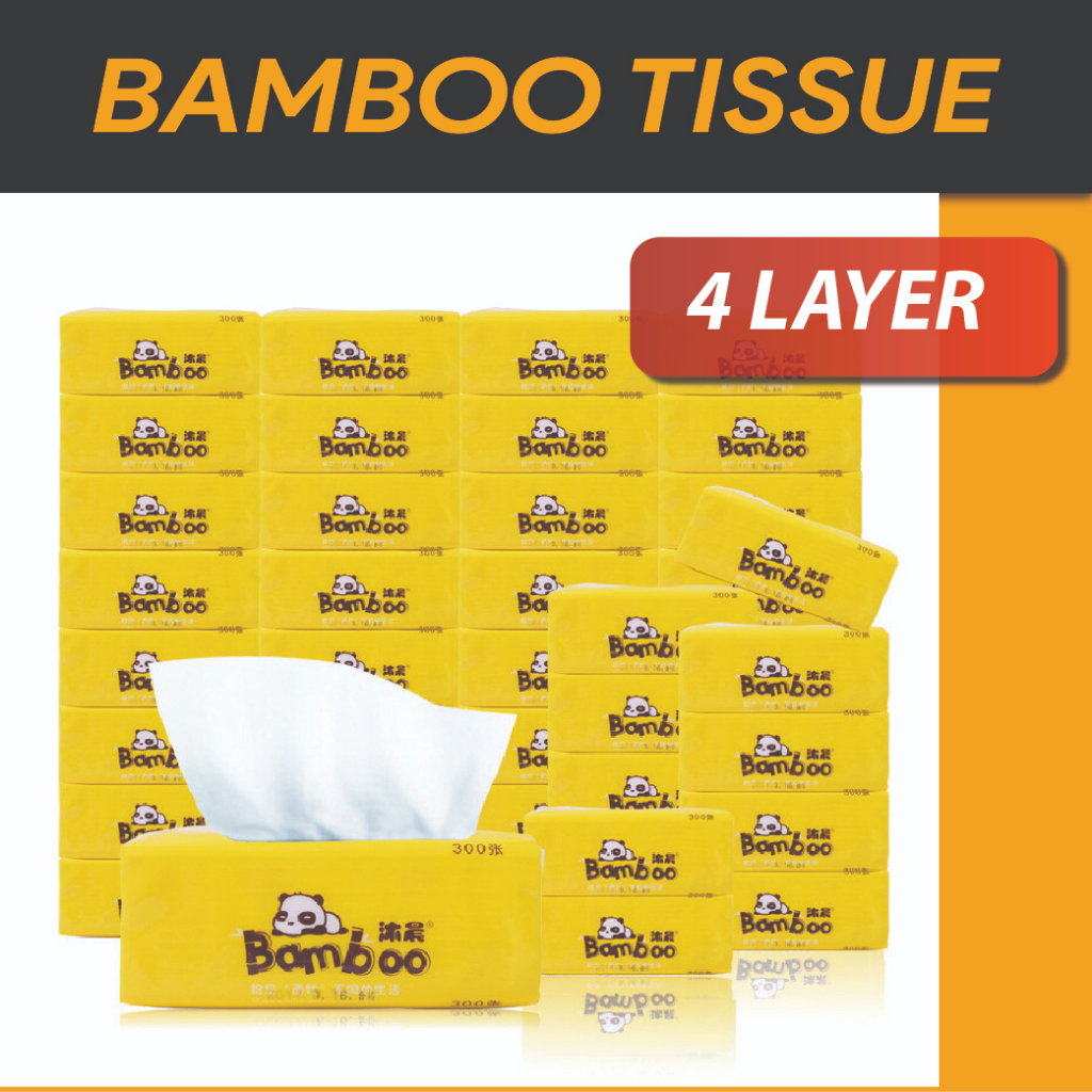 4ply Premium Bamboo Tissue Paper Highly Absorption Soft & Comfortable ...
