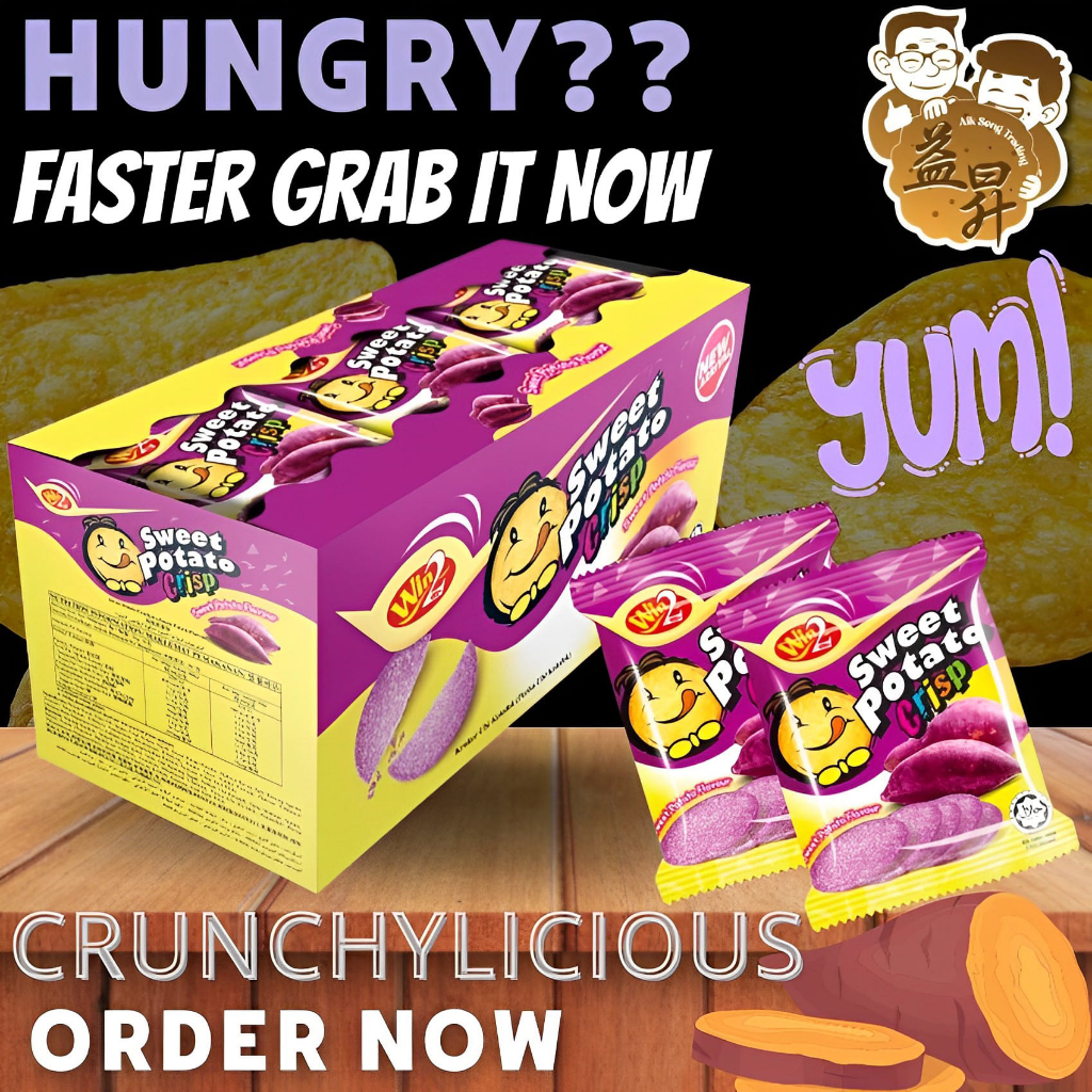 30pkts x 20g - Win Win Potato Crisp [BBQ/Vegetable/Sour Cream/Tomato ...