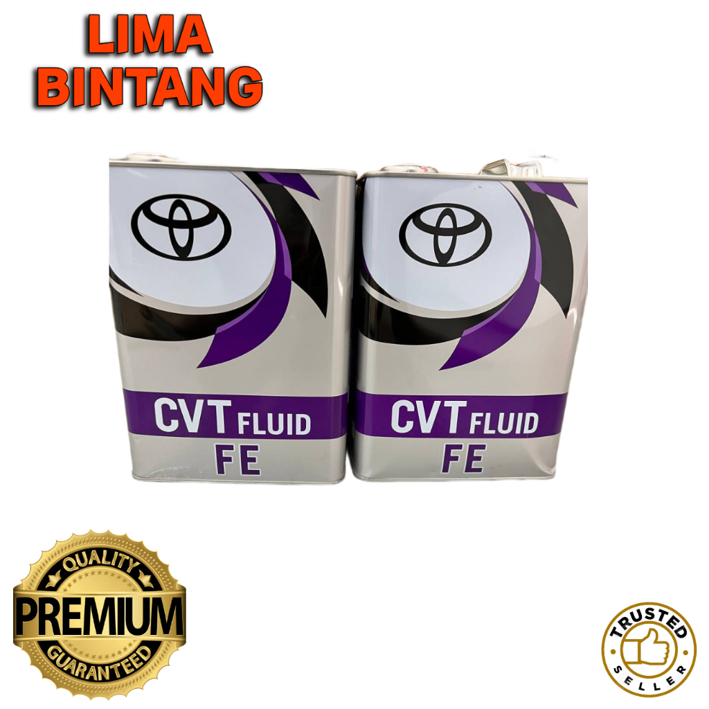 ORIGINAL TOYOTA CVT FE OIL CVT TC OIL (4@L) VIOS NSP151 2017> CHR ...