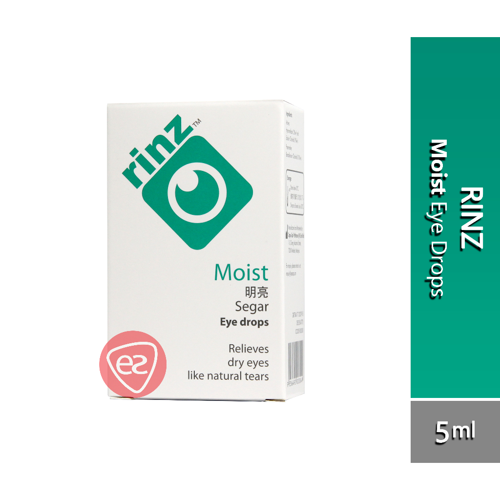 Rinz Eye Drops 5ml ( Rinz Normal Saline Eye Drops / Rinz Moist Eye ...