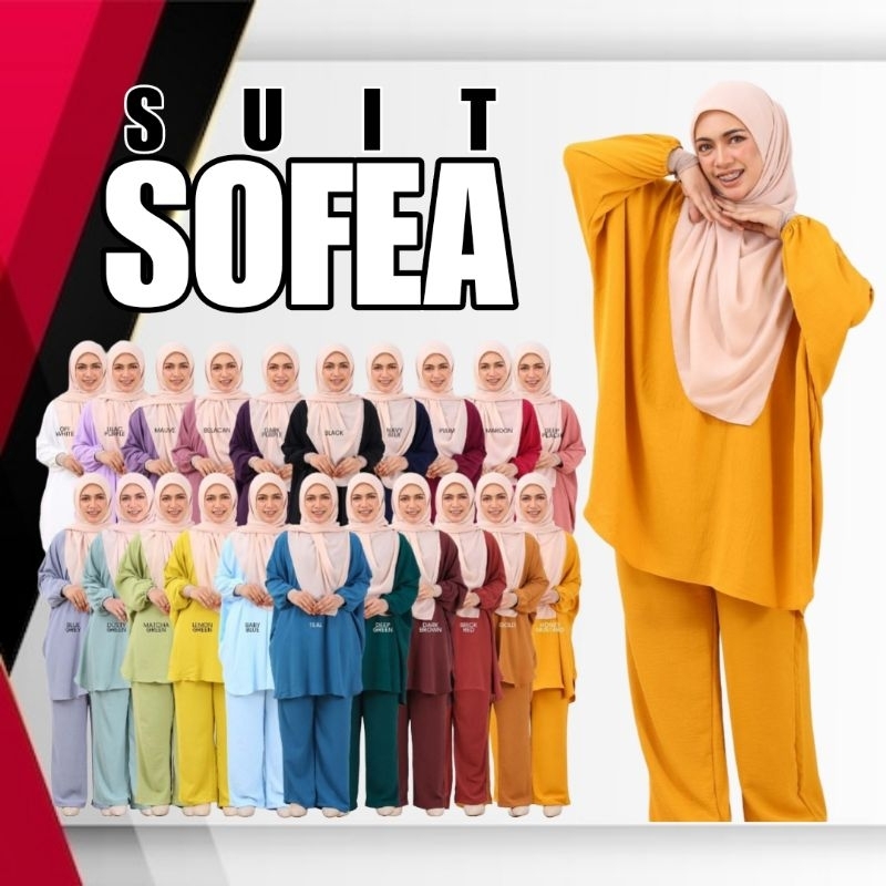 🇲🇾 PROMO Suit Sofea New Design Dress Ootd Viral Melayu Moden Baju ...