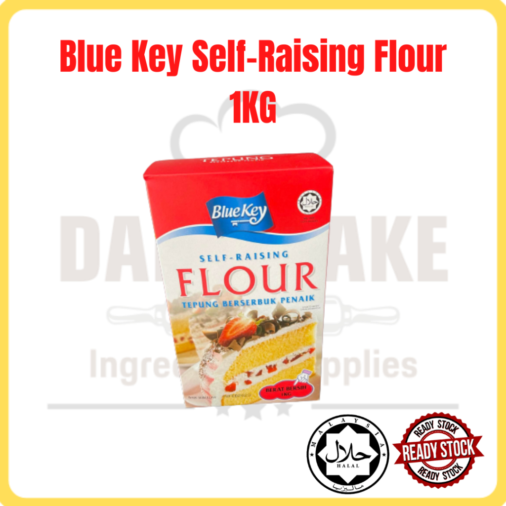 Blue Key Self Raising Flour/Tepung Berserbuk Penaik/自发面粉/Cake/Kek/蛋糕 ...
