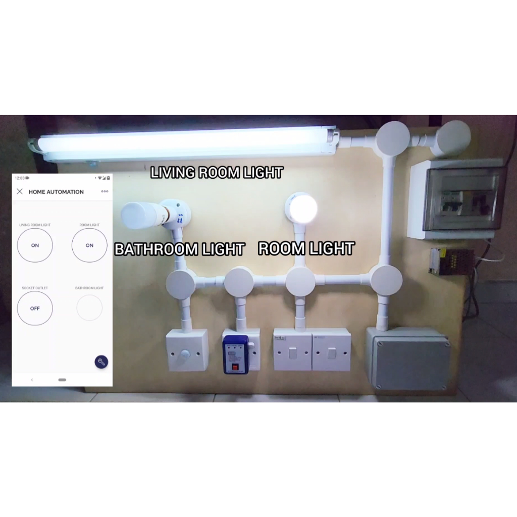 Iot Project Based On Esp32 Home Automation Projek Shopee Malaysia