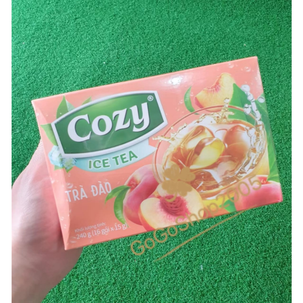 [ Vietnam ] Cozy Peach Ice Tea - Tra Dao - 越南桃子冰茶 240g ( 16 goi x 15 g ...