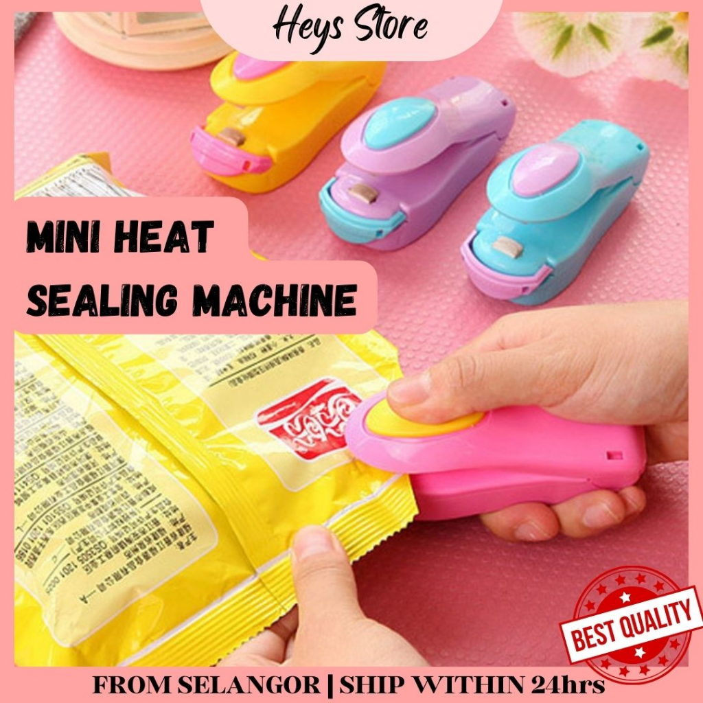 Magic Cute Mini Heat Sealing Machine Impulse Sealer Seal Packing ...