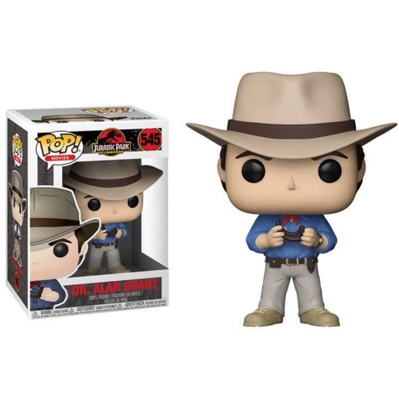 Funko Pop! Movies #545: Jurassic Park - Dr. Alan Grant | Shopee Malaysia