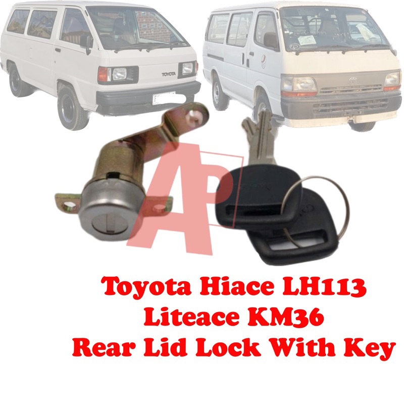 Toyota Hiace LH113 Liteace KM36 Rear Lid Lock With Key New | Shopee ...