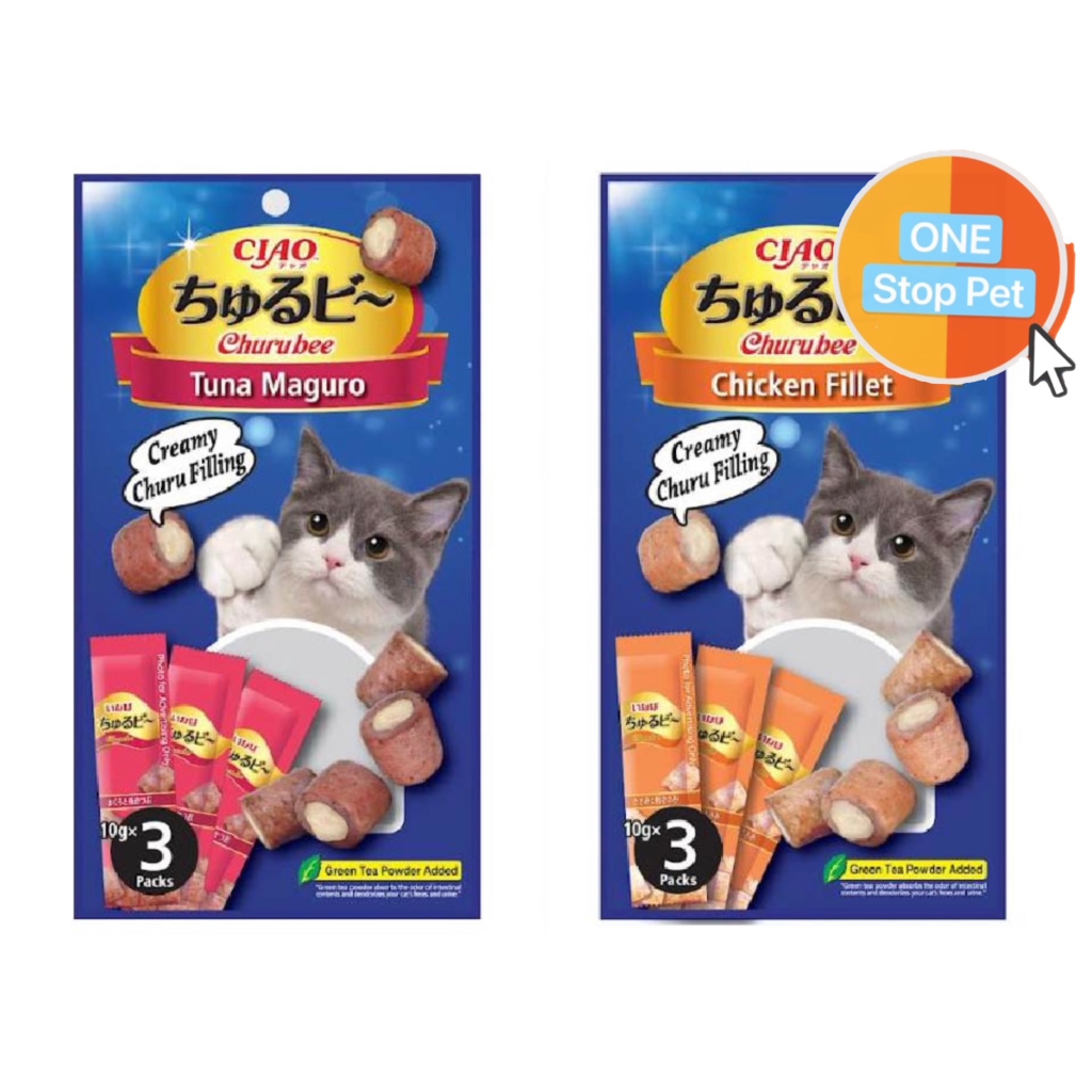 Ciao Churu Bee 1 Pack (10g X 3) Net Weight 30g - Cat Snack | Shopee Malaysia