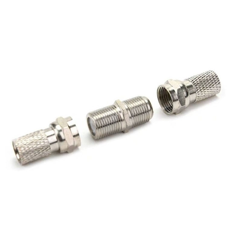 F-Type Connector Kit (2x F Plugs 1pc x FtoF coupler) | Shopee Malaysia