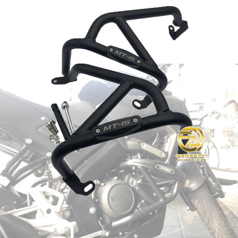 YAMAHA MT15 ENGINE GUARD / CRASH BAR / FRAME SLIDER PROTOTECTION 2019 ...